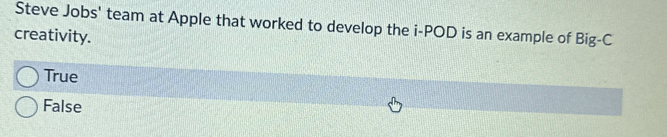 Solved Steve Jobs' team at Apple that worked to develop the | Chegg.com