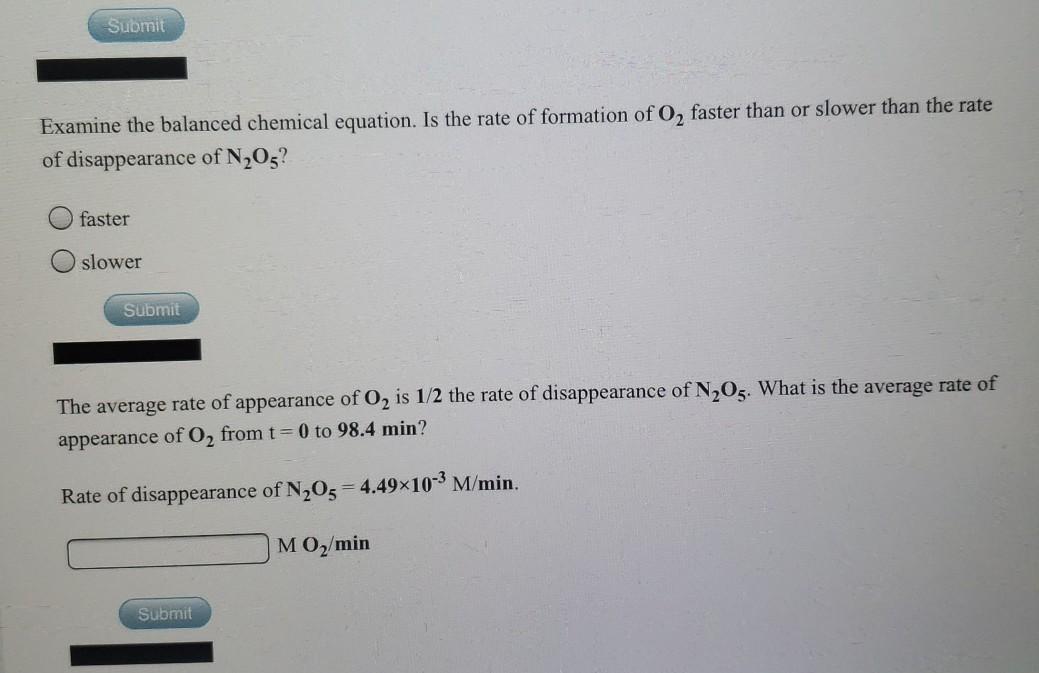 Solved Relative Reaction Rates and Stoichiometry The average | Chegg.com