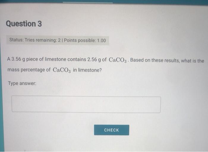 Solved REVIEW Question 8 Status: Tries remaining: 3 | Points | Chegg.com