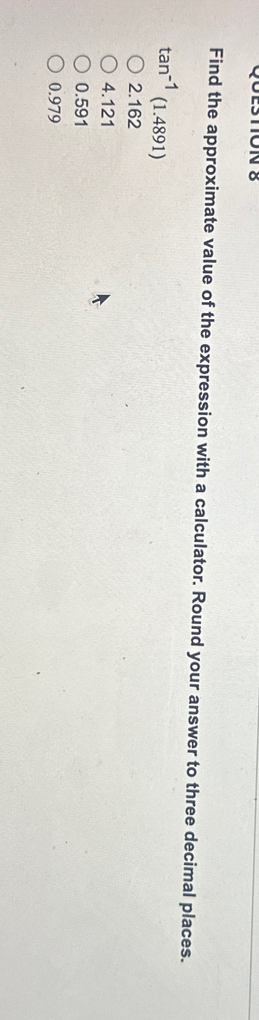 Solved Find the approximate value of the expression with a | Chegg.com
