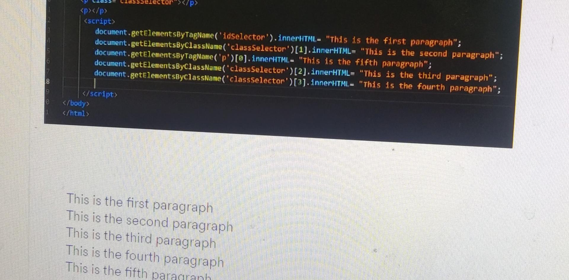 Solved observe the code below carefully and choose the | Chegg.com