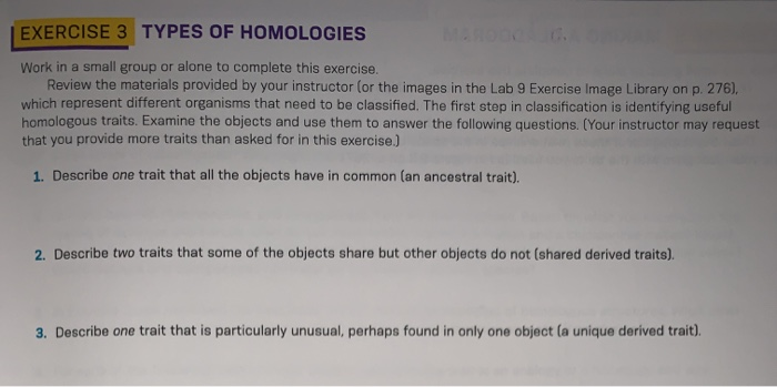 solved-exercise-3-types-of-homologies-work-in-a-small-group-chegg