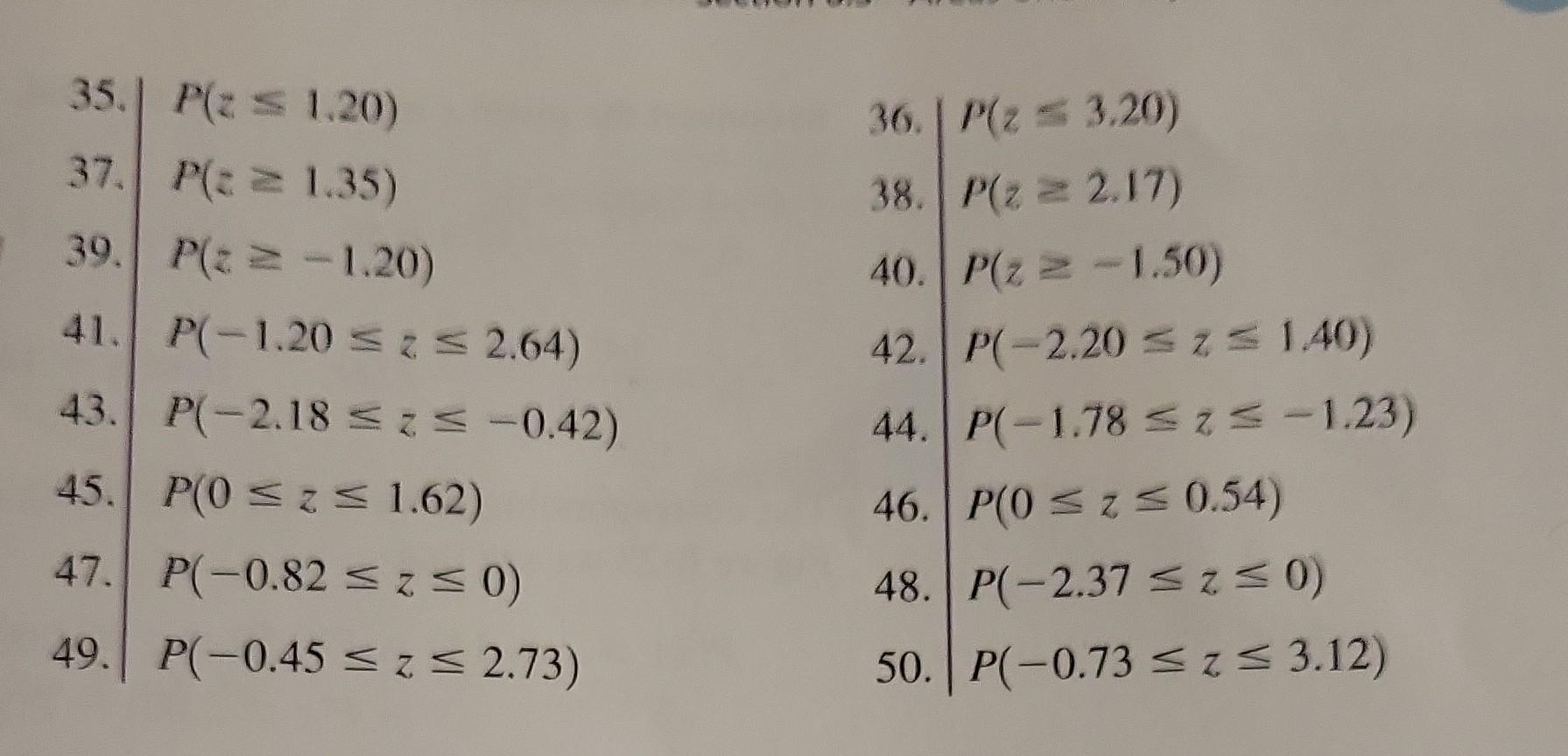 Solved 29.| Between z= Basic Computation: Finding | Chegg.com