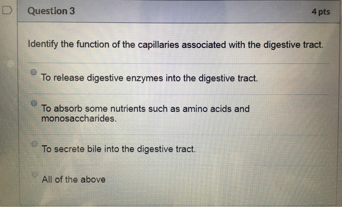 Solved D Question 8 4 pts In the experiment on Amylase | Chegg.com
