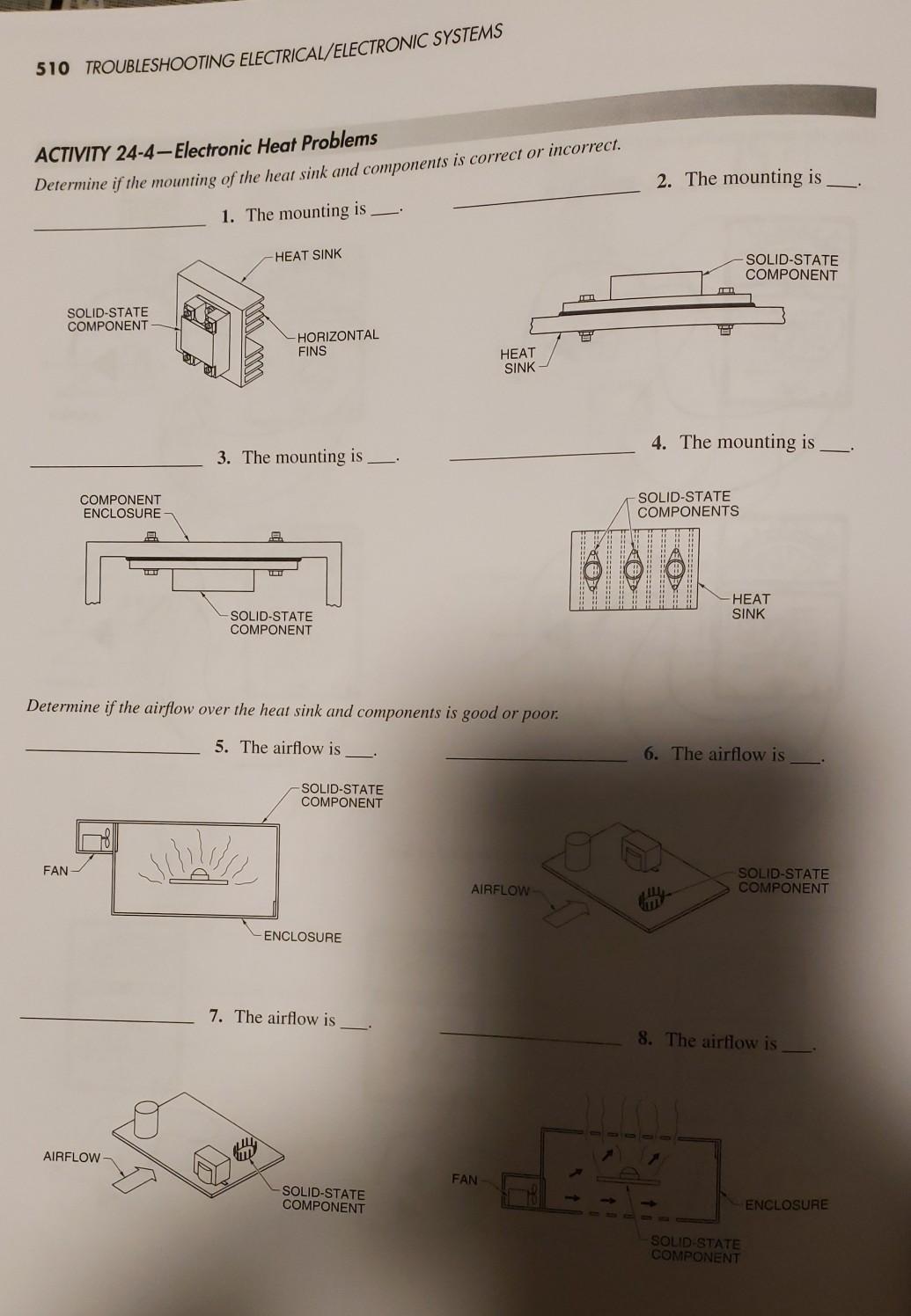 Solved 506 TROUBLESHOOTING ELECTRICAL/ELECTRONIC SYSTEMS 3. | Chegg.com