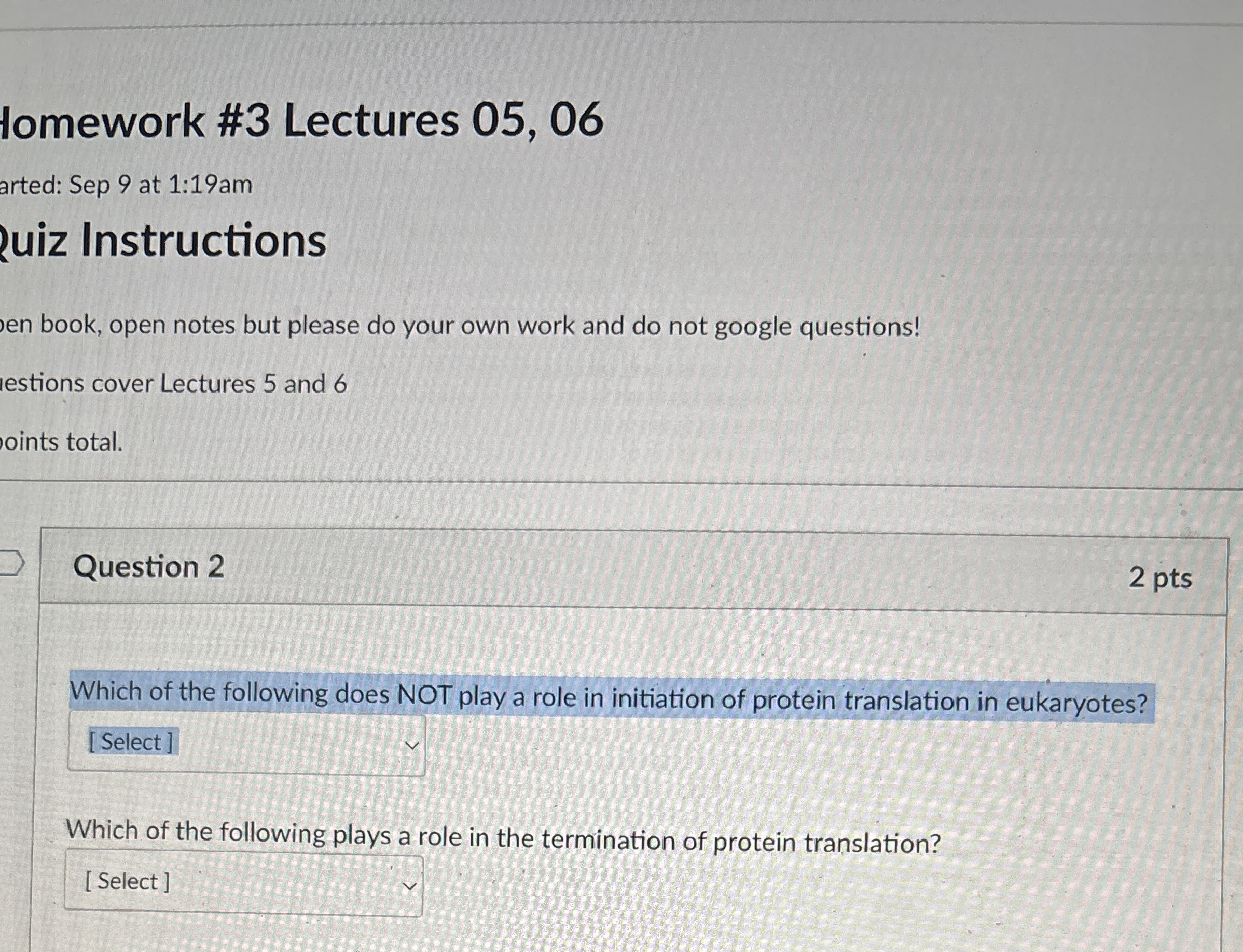 Solved During the elongation stage of protein translation, | Chegg.com