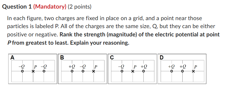 Solved Question 1 (Mandatory) (2 ﻿points)In each figure, two | Chegg.com