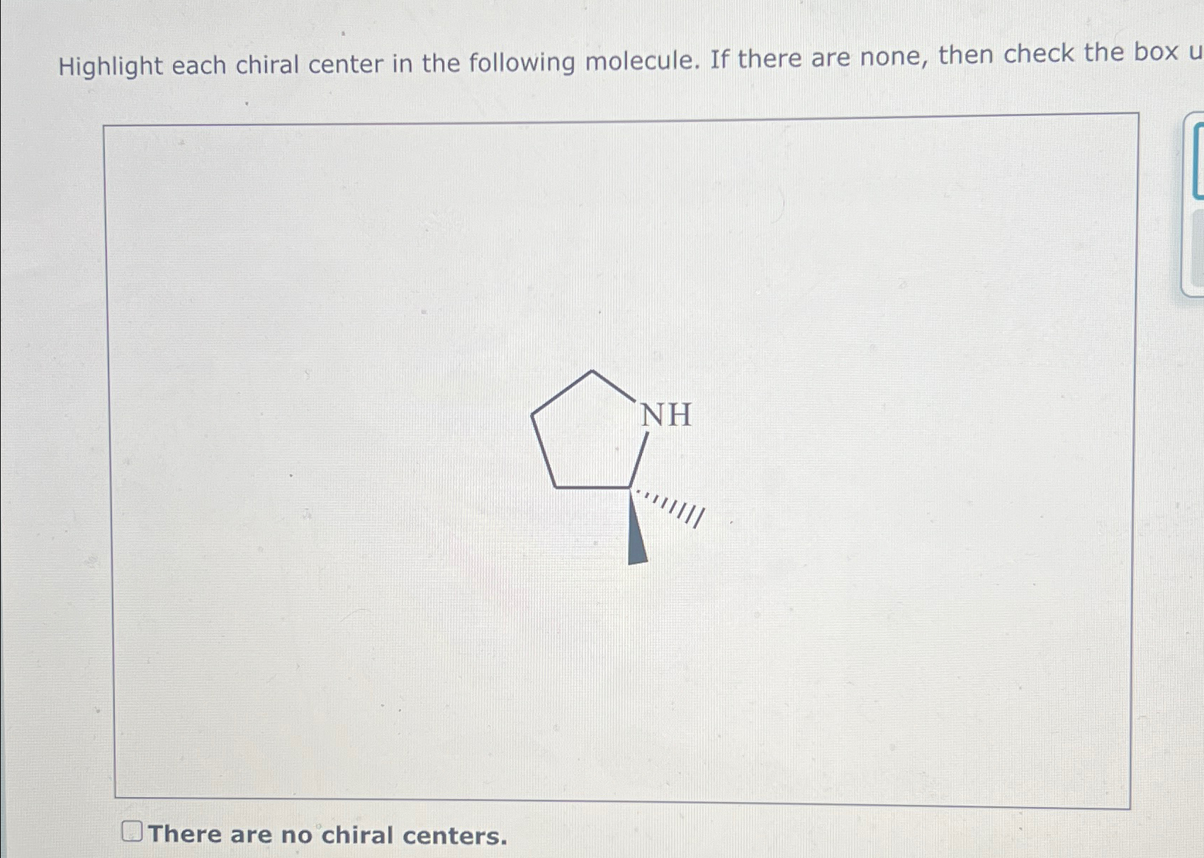 Solved 8) ﻿Highlight each chiral center in the following | Chegg.com