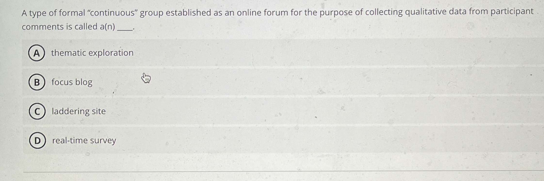 Solved A type of formal "continuous" group established as an | Chegg.com