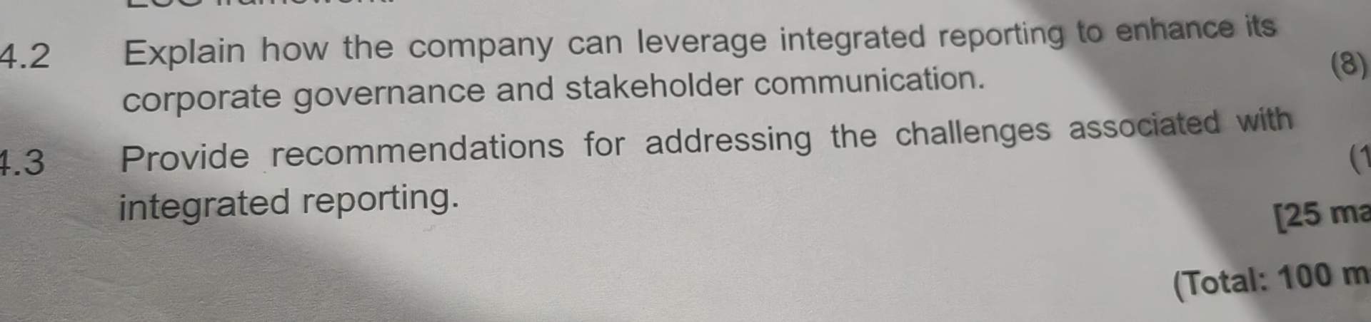 Solved 4.2 ﻿Explain how the company can leverage integrated | Chegg.com