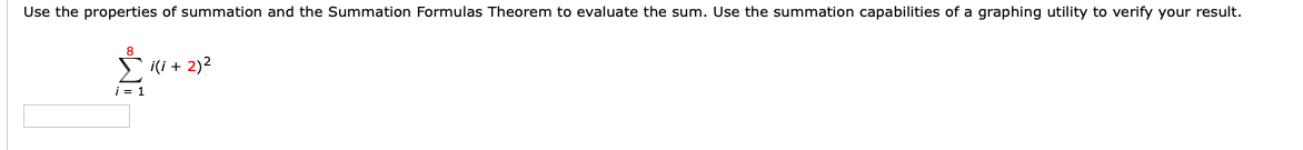 Solved Use the properties of summation and the Summation | Chegg.com