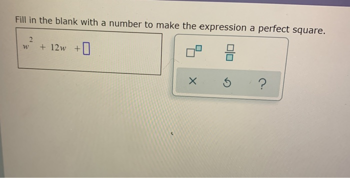 Solved Fill in the blank with a number to make the | Chegg.com