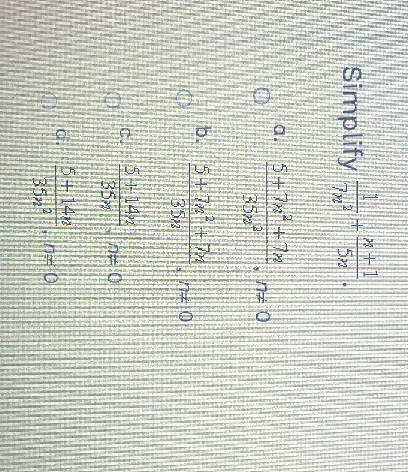 Solved Simplify | Chegg.com