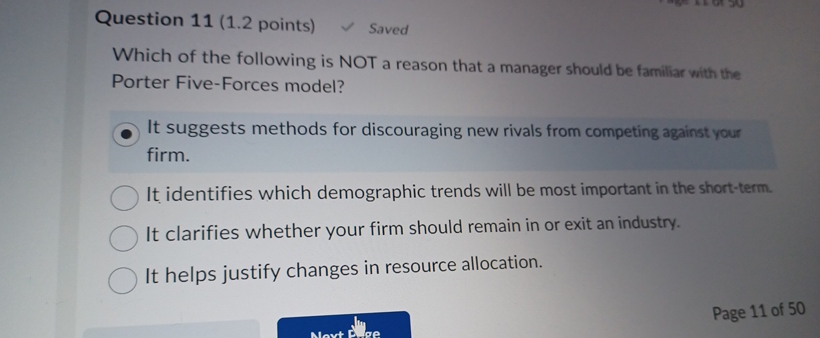 Solved Question 11 (1.2 ﻿points)SavedWhich of the following | Chegg.com