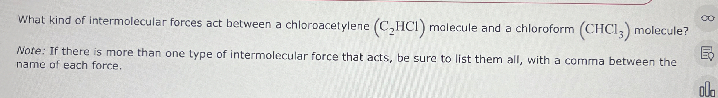 High Quality SOLUTION What kind of intermolecular forces act between a | Chegg.com