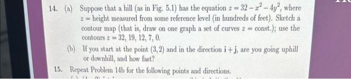 Solved 15. Repeat Problem 14b for the following points and | Chegg.com
