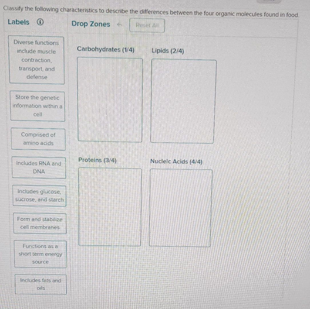 Solved Classify the following characteristics to describe | Chegg.com