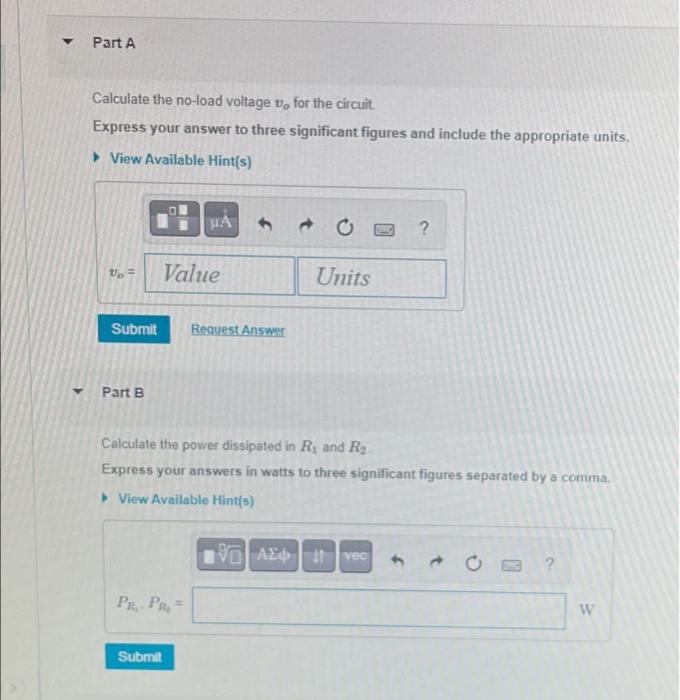 Solved Consider the voltage-divider circuit shown in (Figure | Chegg.com