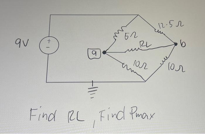 Solved Find RL, Find Pmax | Chegg.com