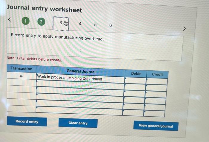 Solved Exercise 5-1 Process Costing Journal Entries [LO5-1] | Chegg.com