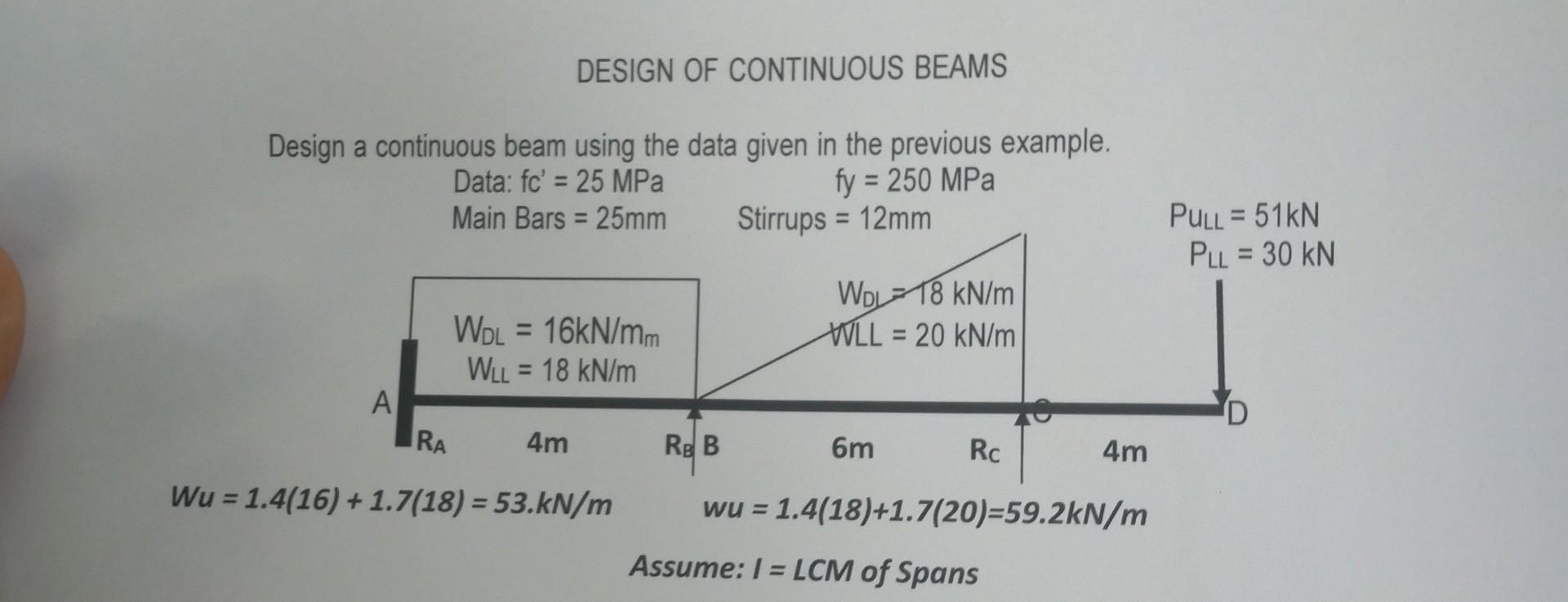 Principles of reinforced/prestressed concrete | Chegg.com