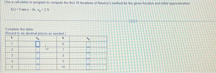 Solved Use a calculator or program to compute the first 10 | Chegg.com