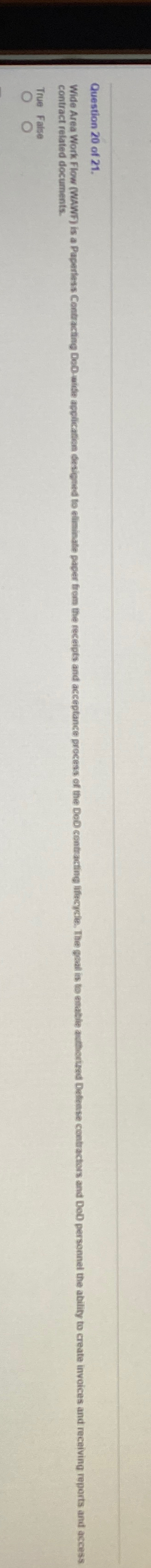 Solved Question 20 ﻿of 21. ﻿contract related documents.True | Chegg.com