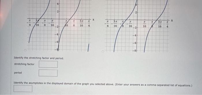 Solved Sketch two periods of the graph for the following | Chegg.com