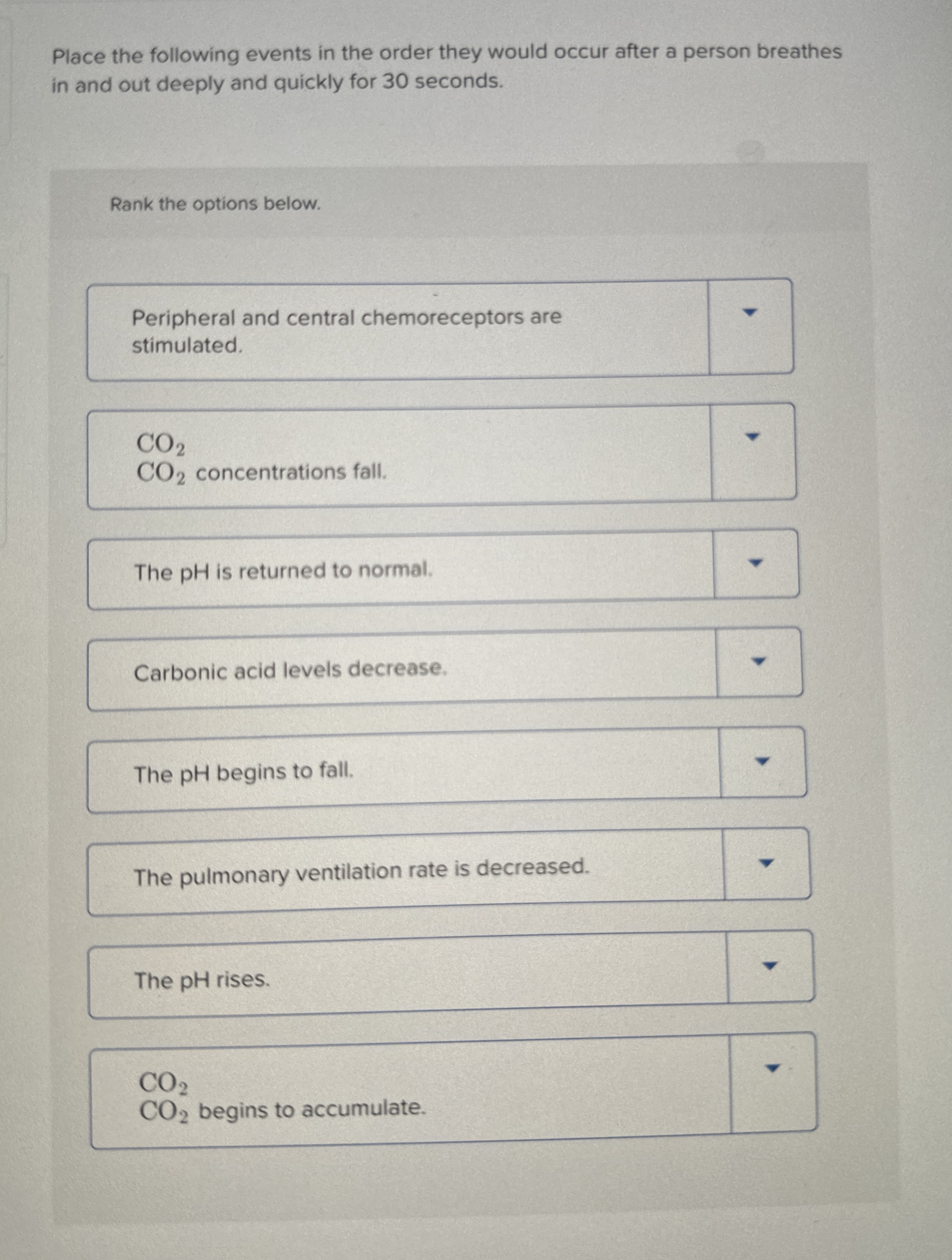 High Quality SOLUTION Place the following events in the order they would | Chegg.com