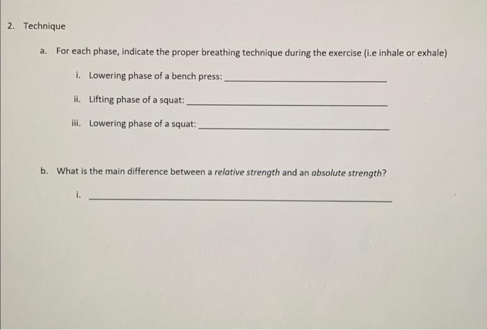 Solved Lab #11: Muscular-Strength Testing Pre-Lab Worksheet | Chegg.com