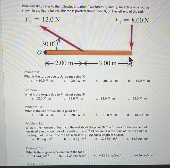Solved Problems 8-13 refer to the following situation. Two | Chegg.com