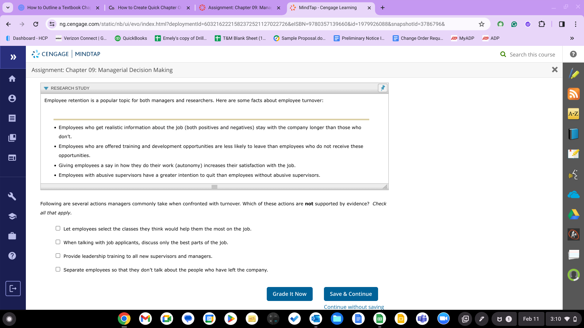Solved RESEARCH STUDYEmployee retention is a popular topic | Chegg.com