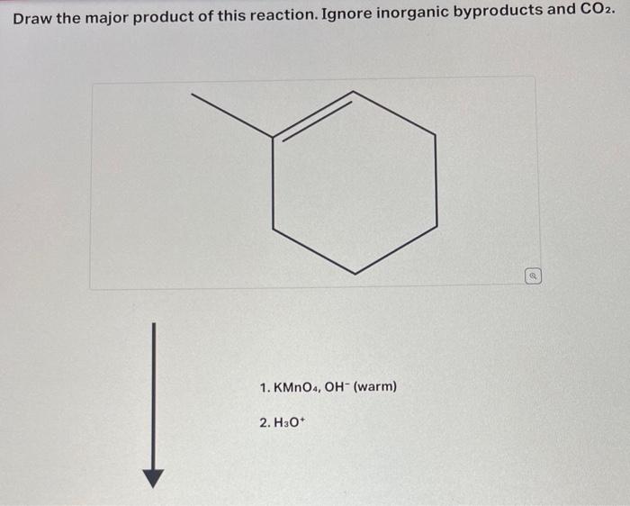 Solved Draw one of the two enantiomers of the major product | Chegg.com