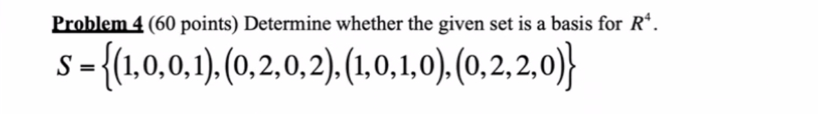 Solved Problem 4 ( 60 points) Determine whether the given | Chegg.com Solved Problem 4 ( 60 points) Determine whether the given | Chegg.com