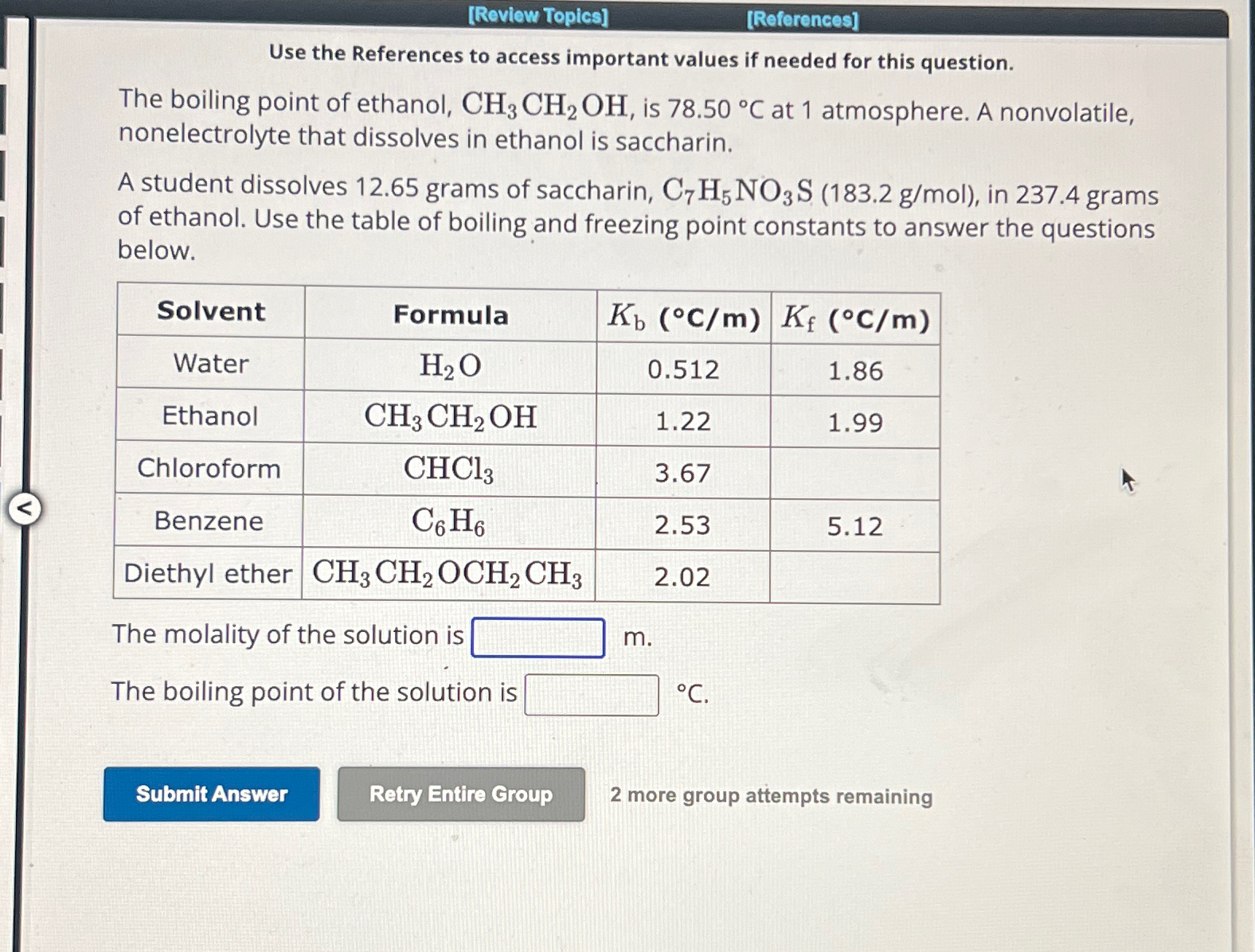 Solved [Review Topics][References]Use the References to | Chegg.com