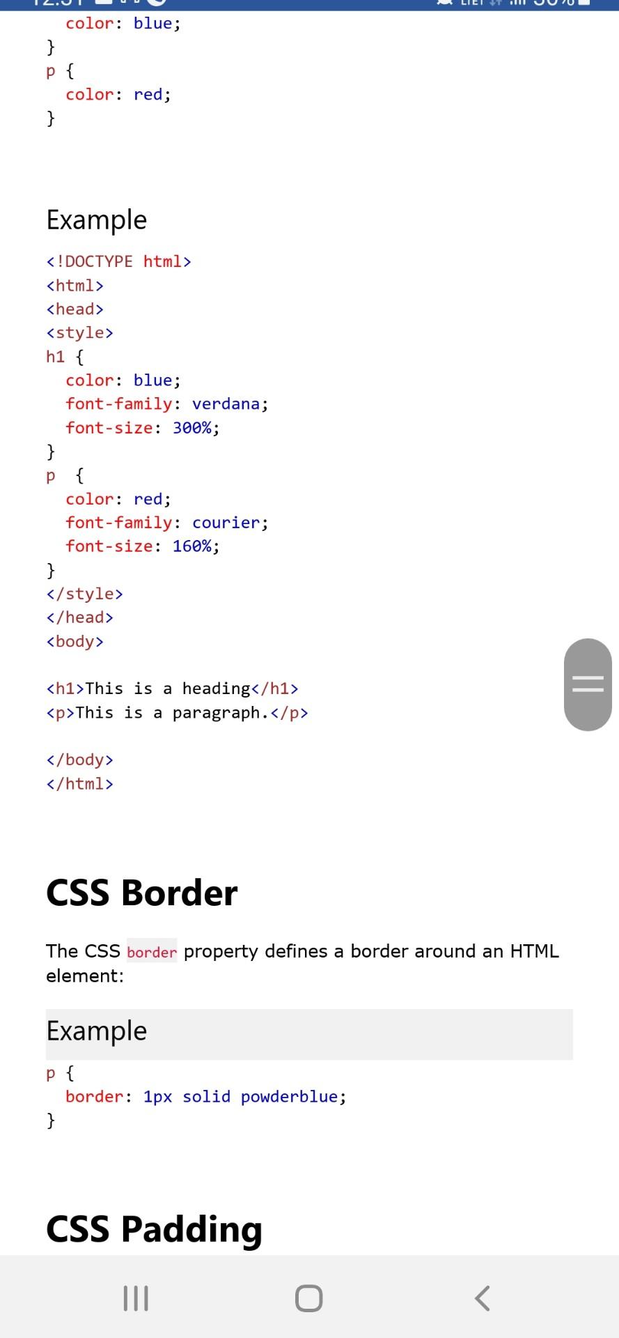 Lesson 3: Introduction to CSS CSS stands for | Chegg.com