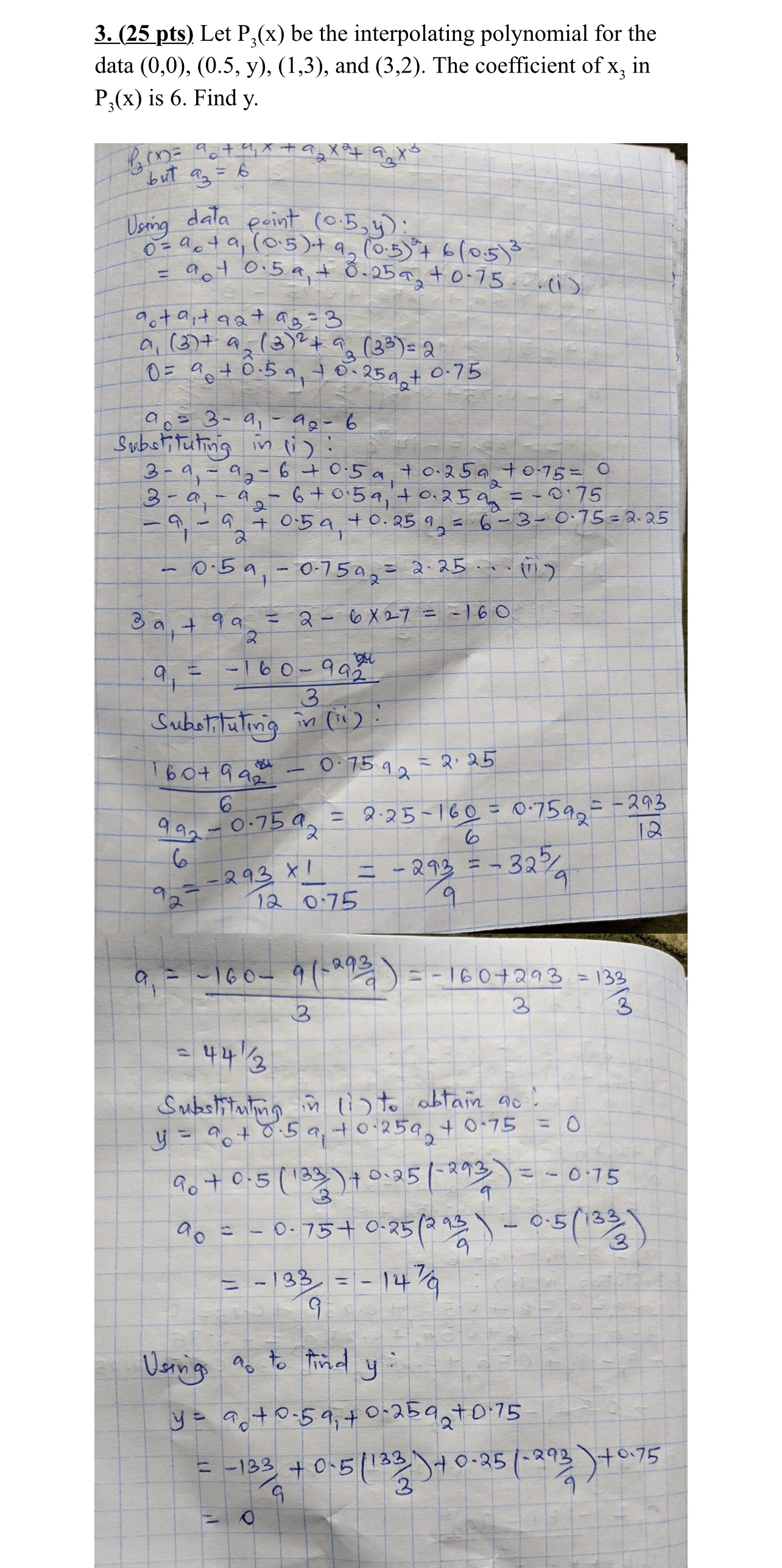 Solved Is my final answer correct for this problem ? ﻿ ﻿The | Chegg.com