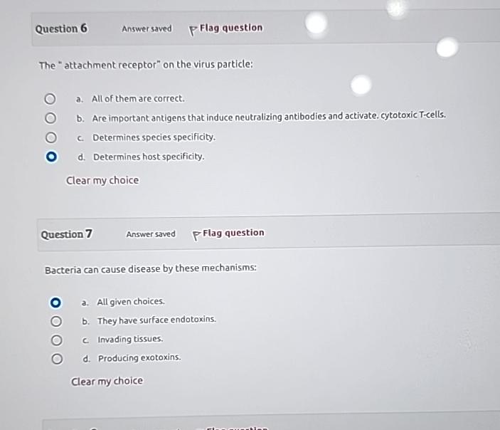 Solved Question 6Answer savedFlag questionThe Solved Question 6Answer savedFlag questionThe