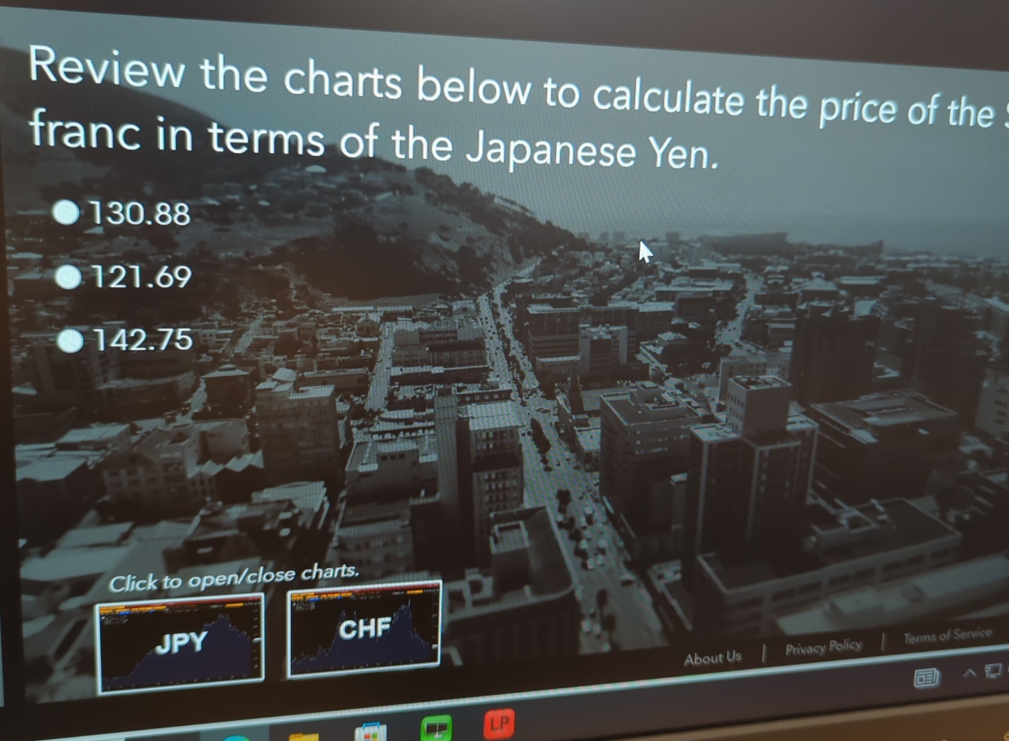Review the charts below to calculate the price of the | Chegg.com