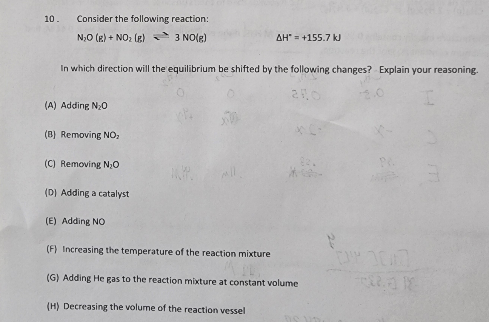 Solved Consider the following | Chegg.com