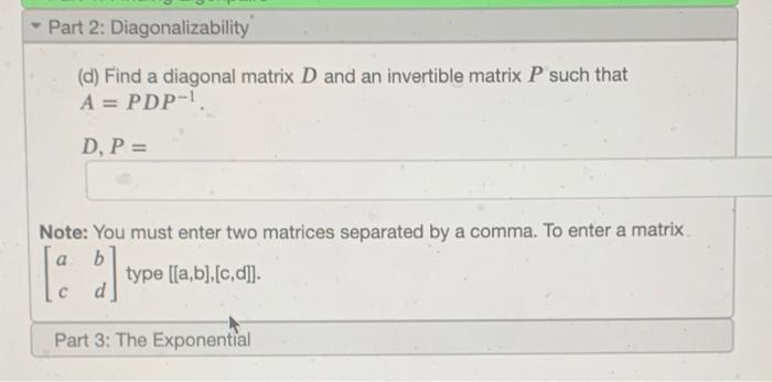 Solved Part 1 Finding Eigenpairs Find The Eigenvalues 21