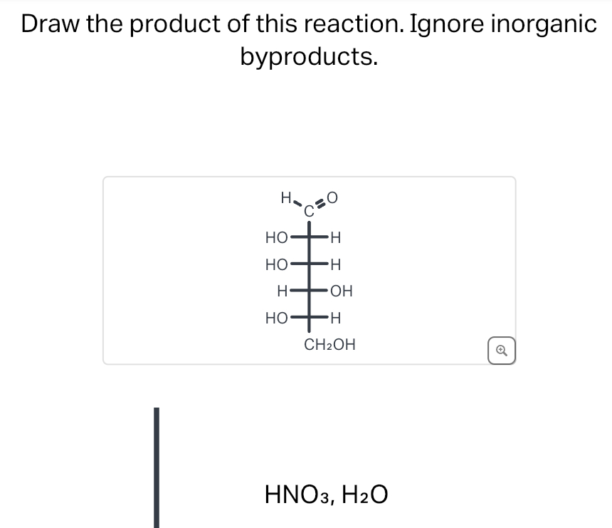 Solved Draw the product of this reaction. Ignore | Chegg.com