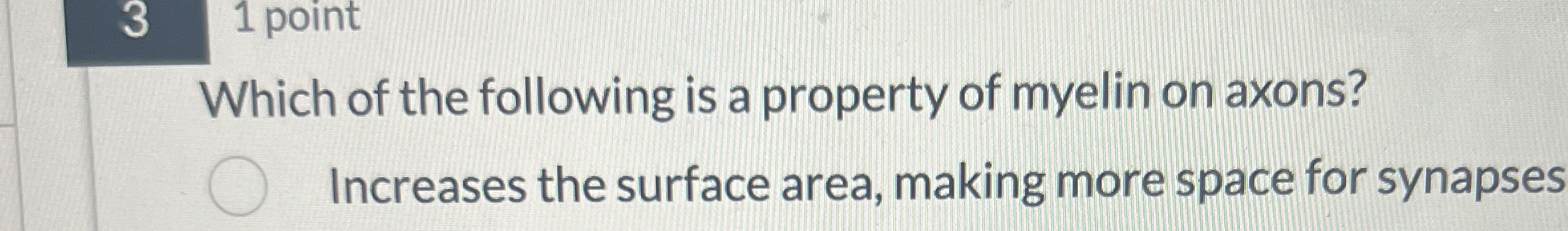Solved 31 ﻿pointWhich of the following is a property of | Chegg.com