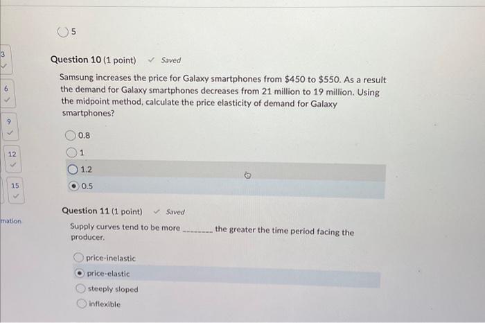 Solved Samsung increases the price for Galaxy smartphones | Chegg.com