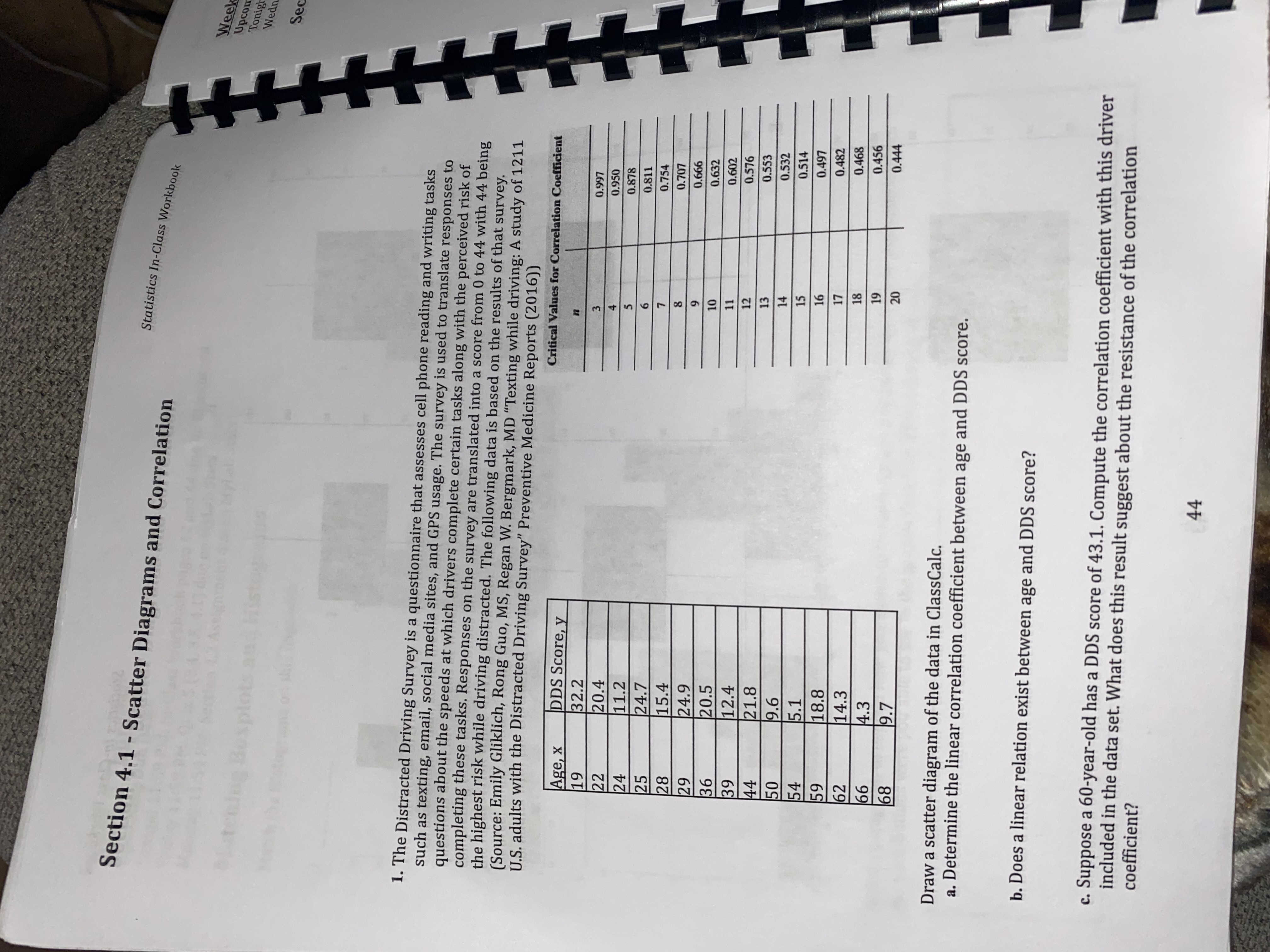 Solved The Distracted Driving Survey is a questionnaire that | Chegg.com