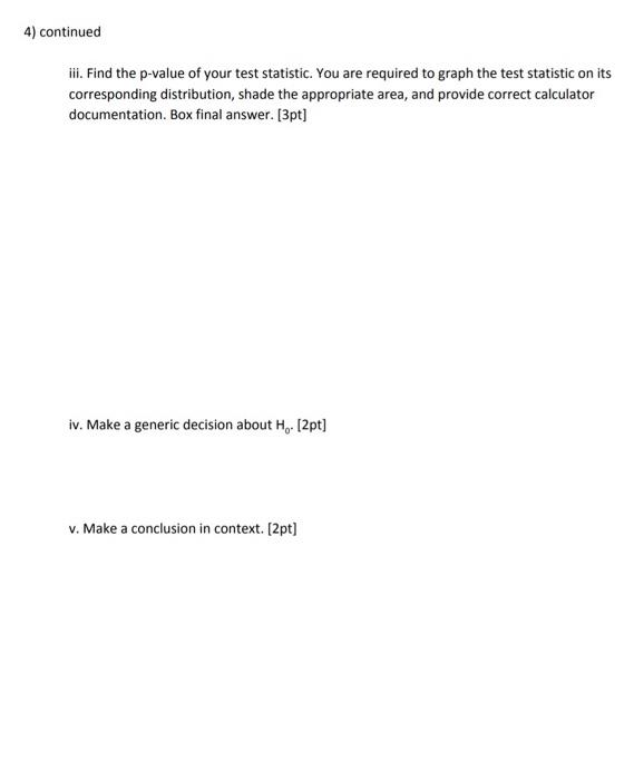 Solved 4) In an NBC/Wall Street Journal Poll released on | Chegg.com