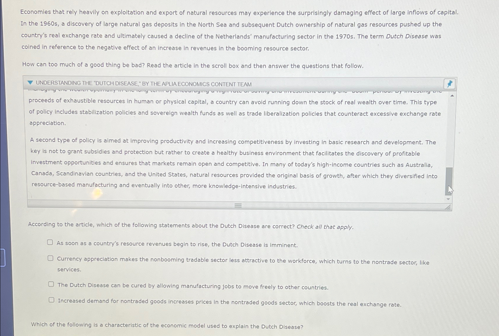 Solved Economies that rely heavily on exploitation and | Chegg.com