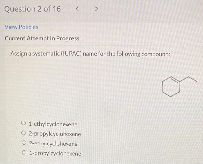 Solved Current Attempt in Progress Assign a systematic | Chegg.com