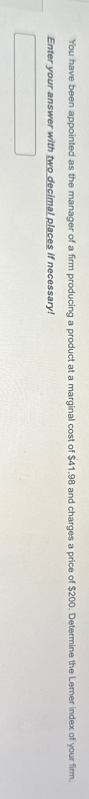 Solved You have been appointed as the manager of a firm | Chegg.com