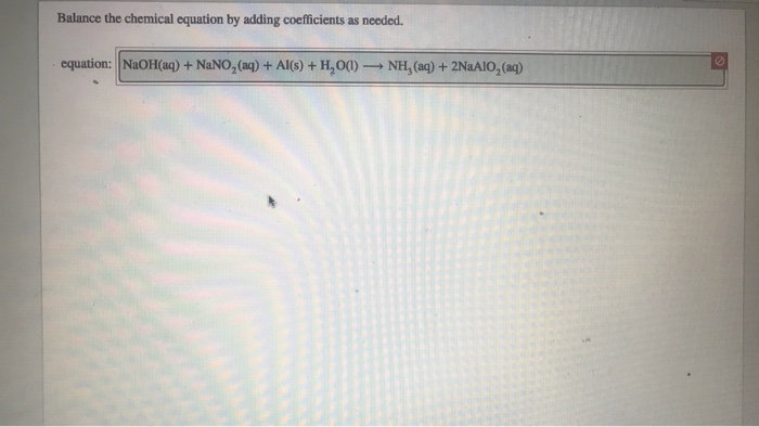 Solved Balance the given chemical equations. Use the lowest | Chegg.com